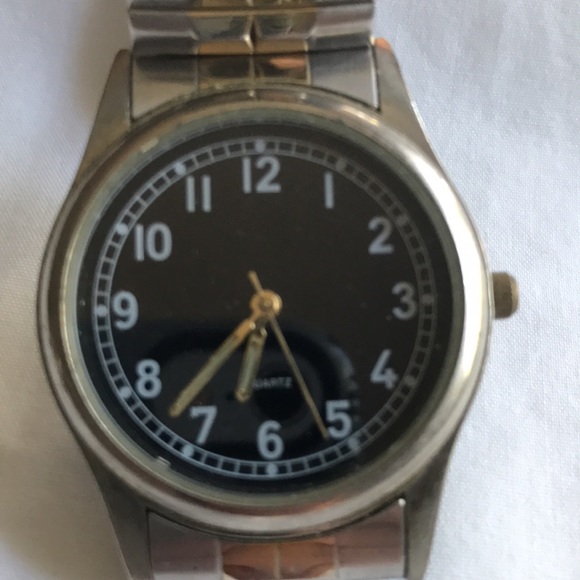 Accessories | Mens Quartz Watch With Silver And Gold Stainless Steel ...